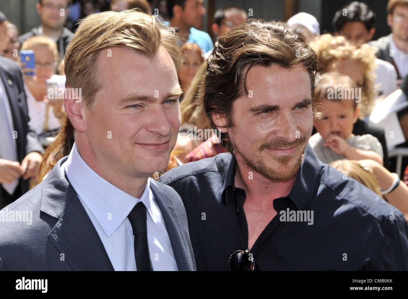 Christopher Nolan, Christian Bale in attendance for Handprint Ceremony ...