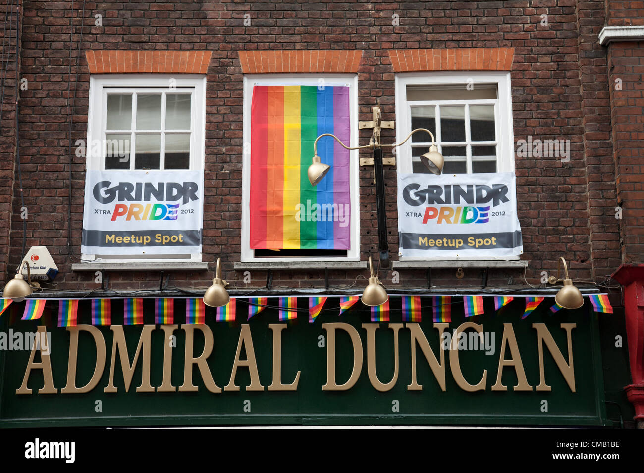 Admiral duncan pub soho hi-res stock photography and images - Alamy