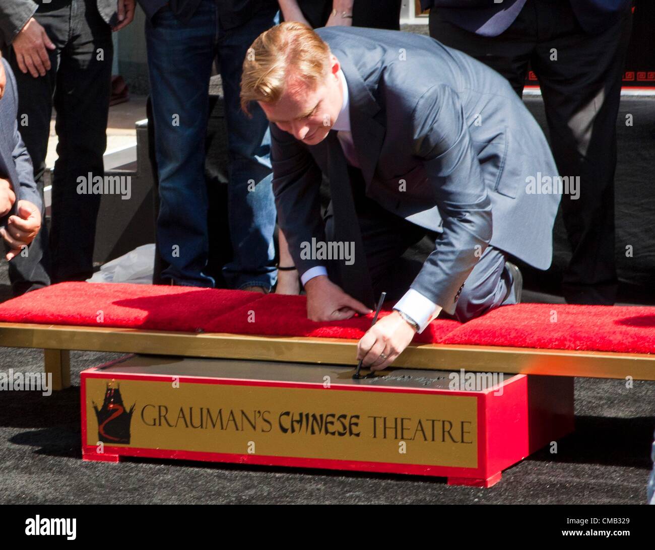 Christopher Nolan in attendance for Handprint Ceremony for Christopher ...