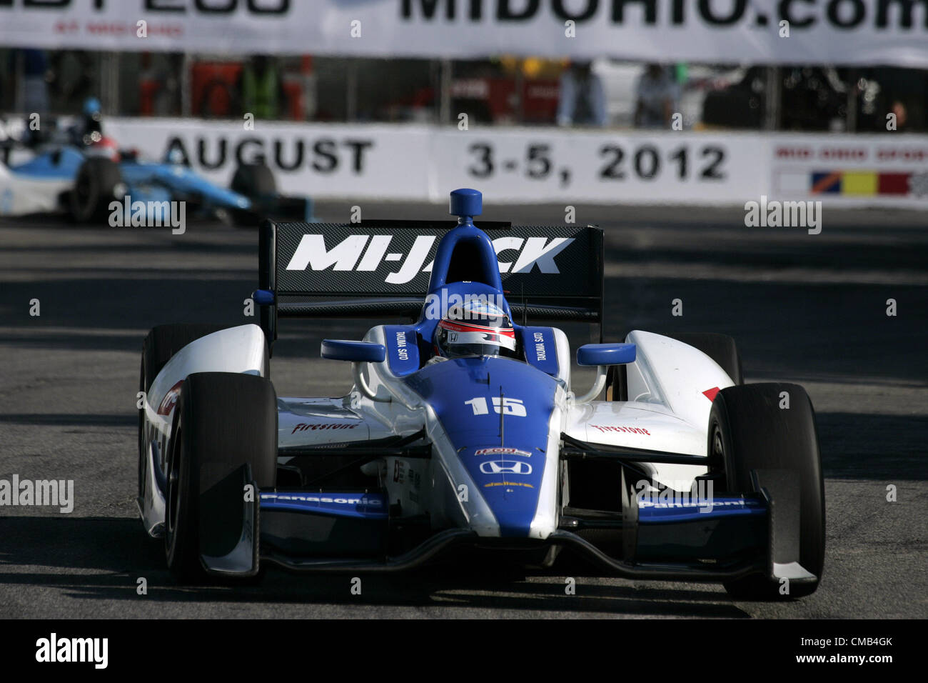 July 8, 2012 - Toronto, Ontario, Canada - IZOD Indycar Series, Honda ...
