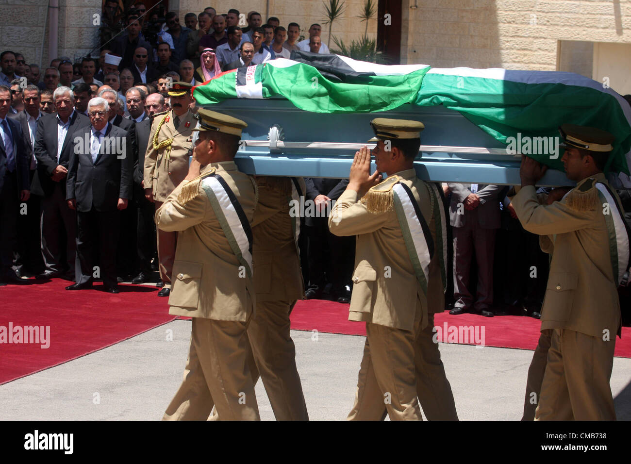 Ramallah, West Bank, Palestinian Territory - Palestinian President ...