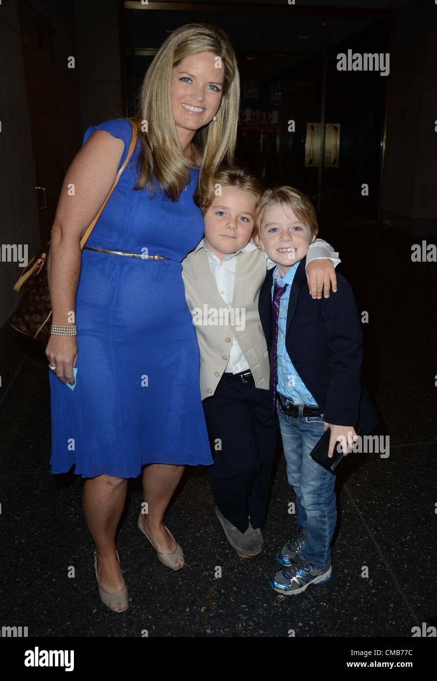 Jennifer Page, Els Page, Max Page out and about for NBC Today Show ...