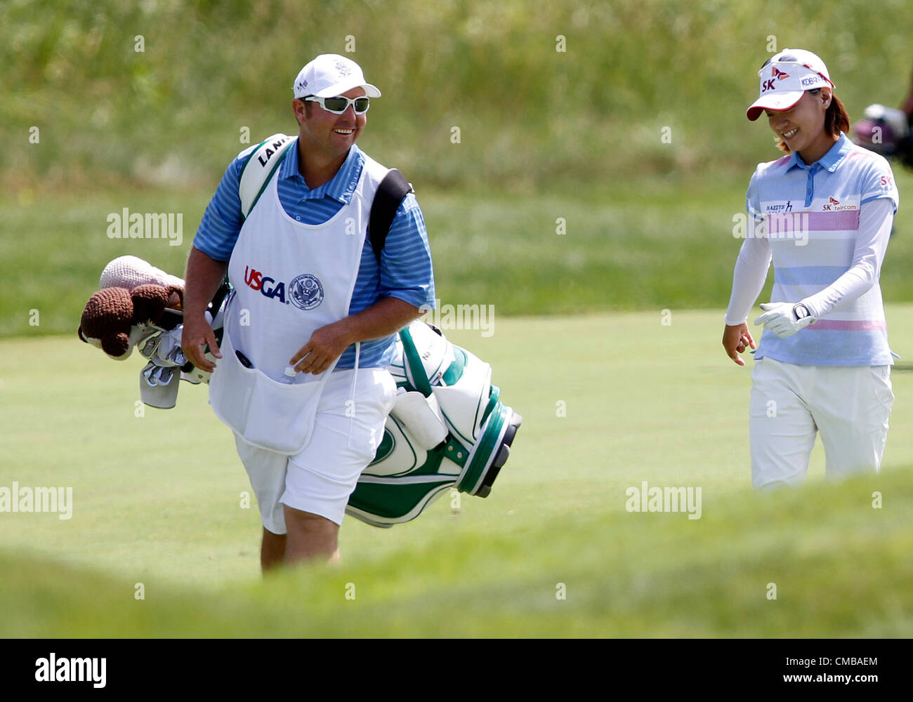 08.07.2012. Kohler, Wisconsin, USA. Na Yeon Choi from South Korea and ...