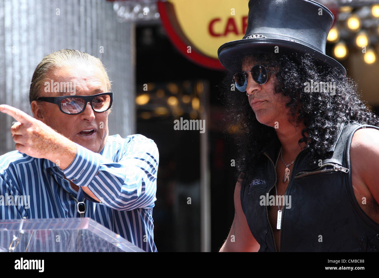 ROBERT EVANS & SLASH SLASH HONORED WITH STAR ON THE HOLLYWOOD WALK OF ...
