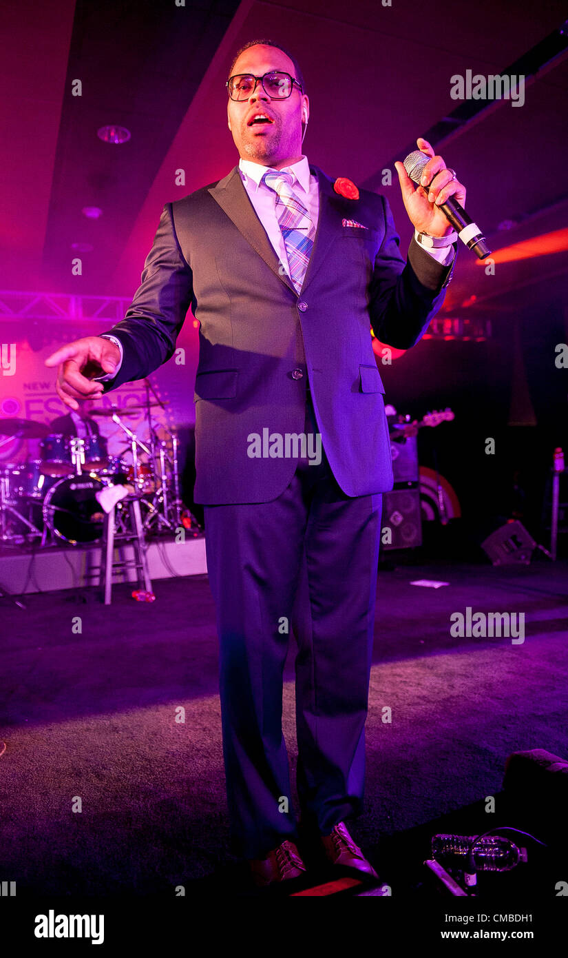 Jul 07, 2012 - New Orleans, Louisiana; USA - Singer ERIC ROBERSON ...