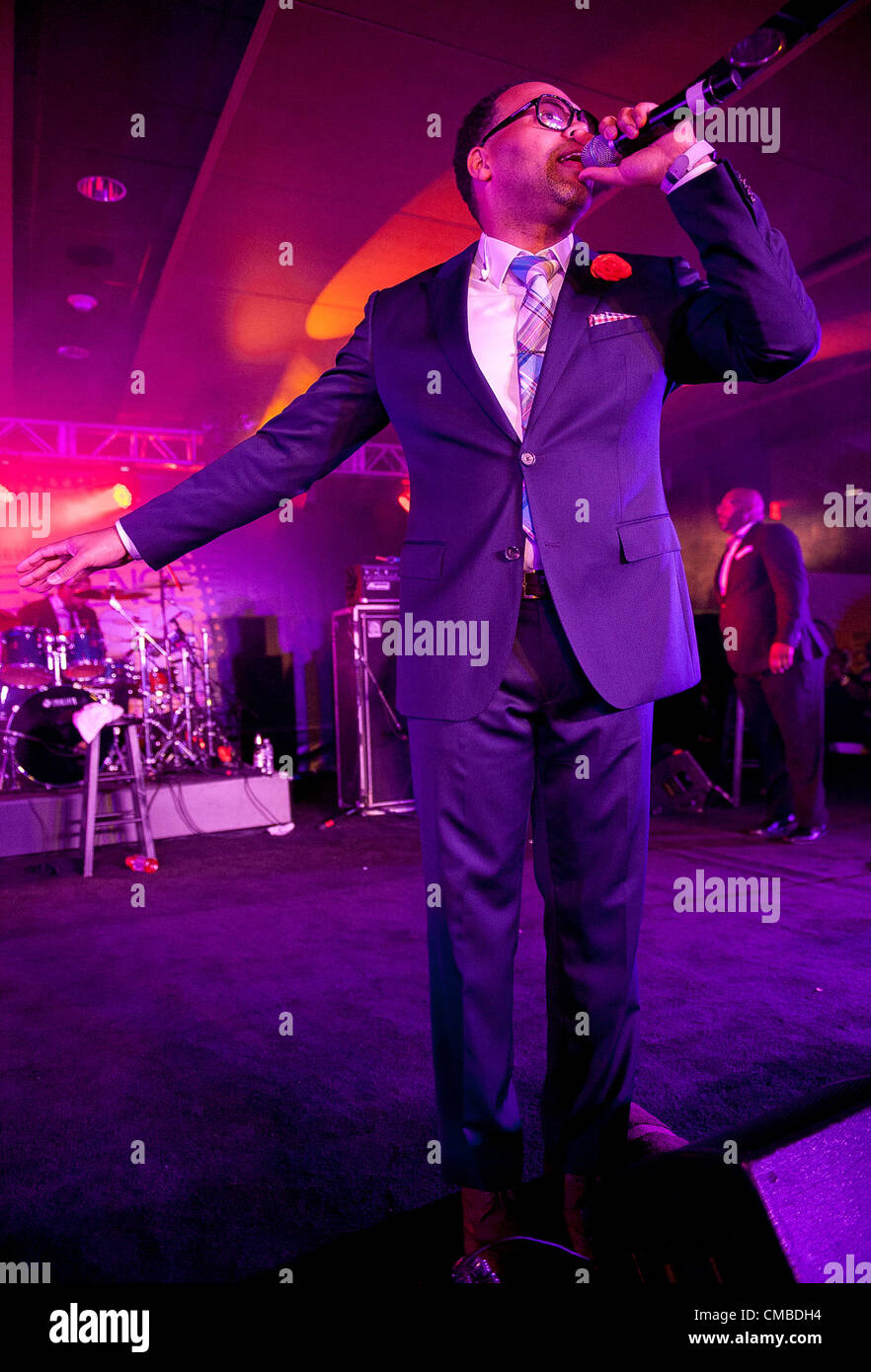 Jul 07, 2012 - New Orleans, Louisiana; USA - Singer ERIC ROBERSON ...