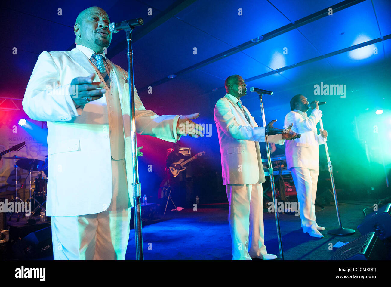 Jul 07, 2012 - New Orleans, Louisiana; USA - Singer HERB MURRELL of the ...