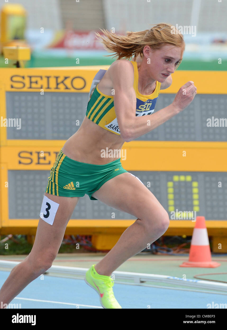 BARCELONA, Spain: Wednesday 11 July 2012, Janet Seeliger of South ...