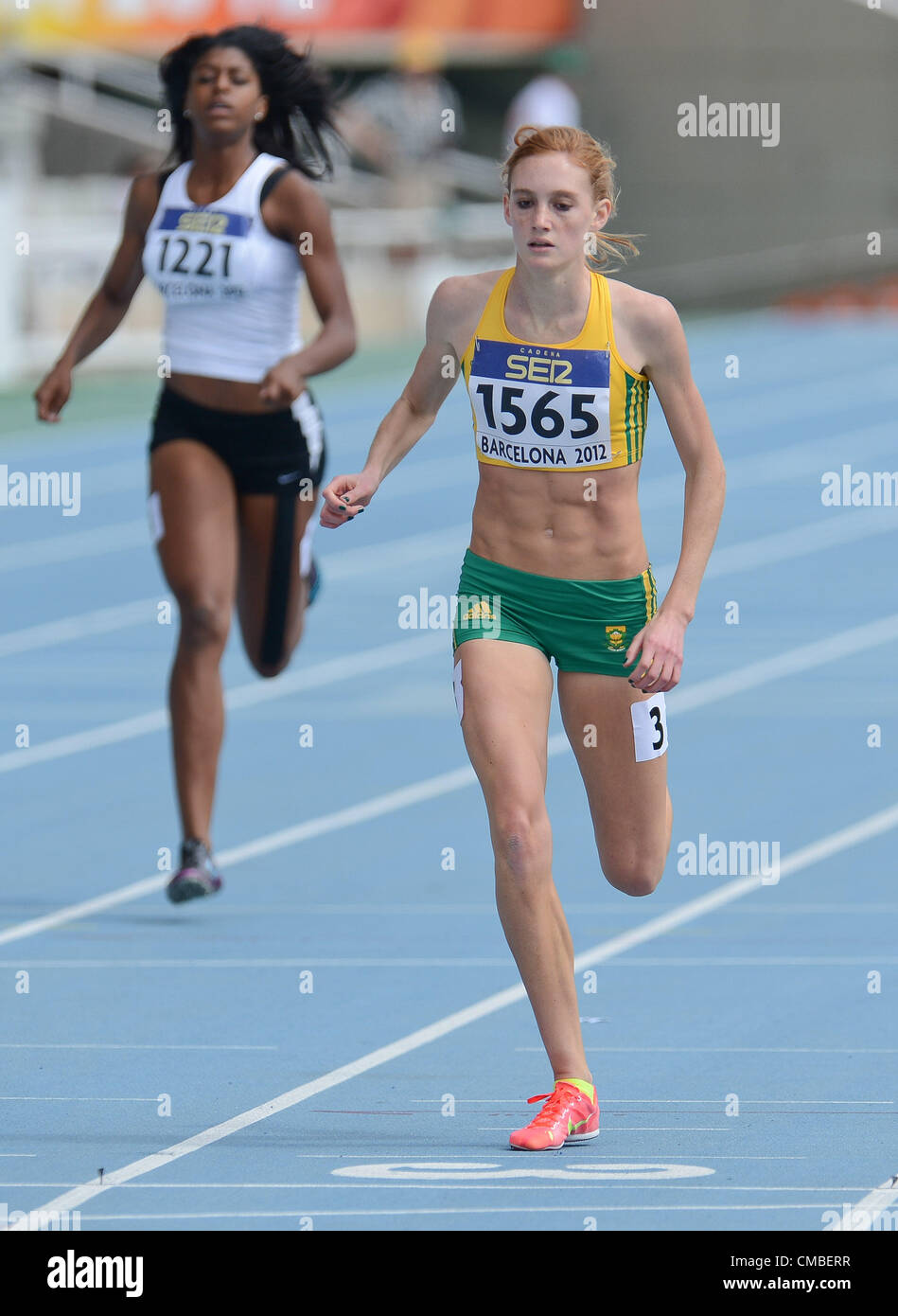 BARCELONA, Spain: Wednesday 11 July 2012, Janet Seeliger of South ...