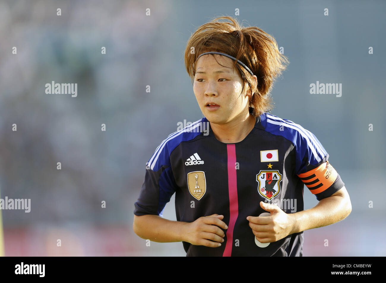 July 11, 2012 - Tokyo, Japan - Japan's Aya Miyama is seen during their ...