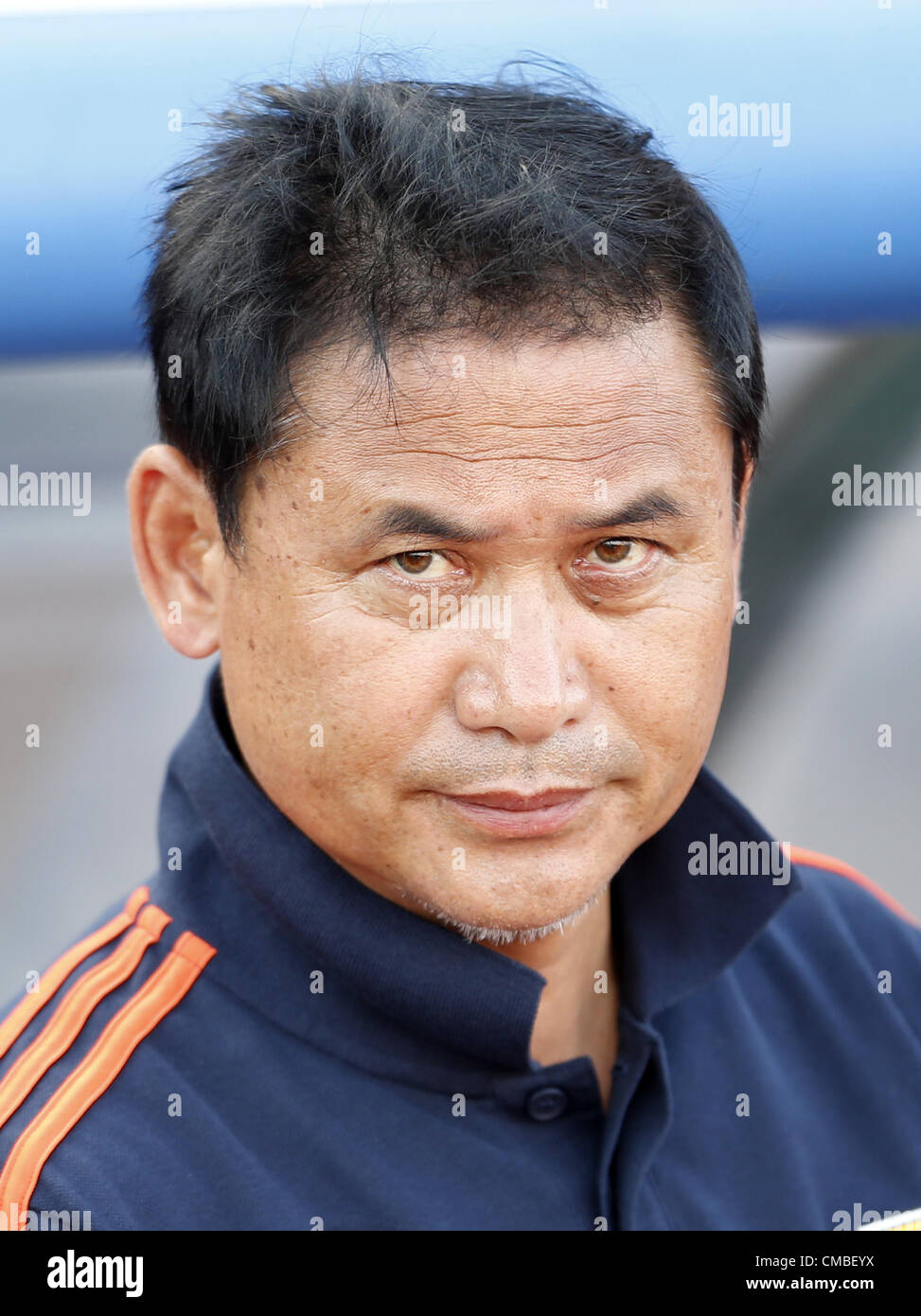 July 11, 2012 - Tokyo, Japan - Coach of Japan's women's soccer team ...