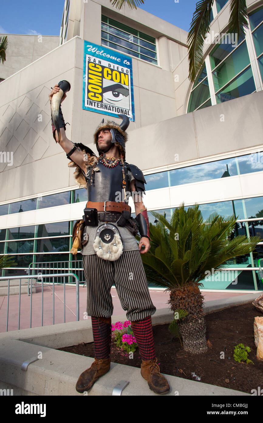 July 11, 2012 - San Diego, California, U.S - Viking AARON MAXWELL 24 ...