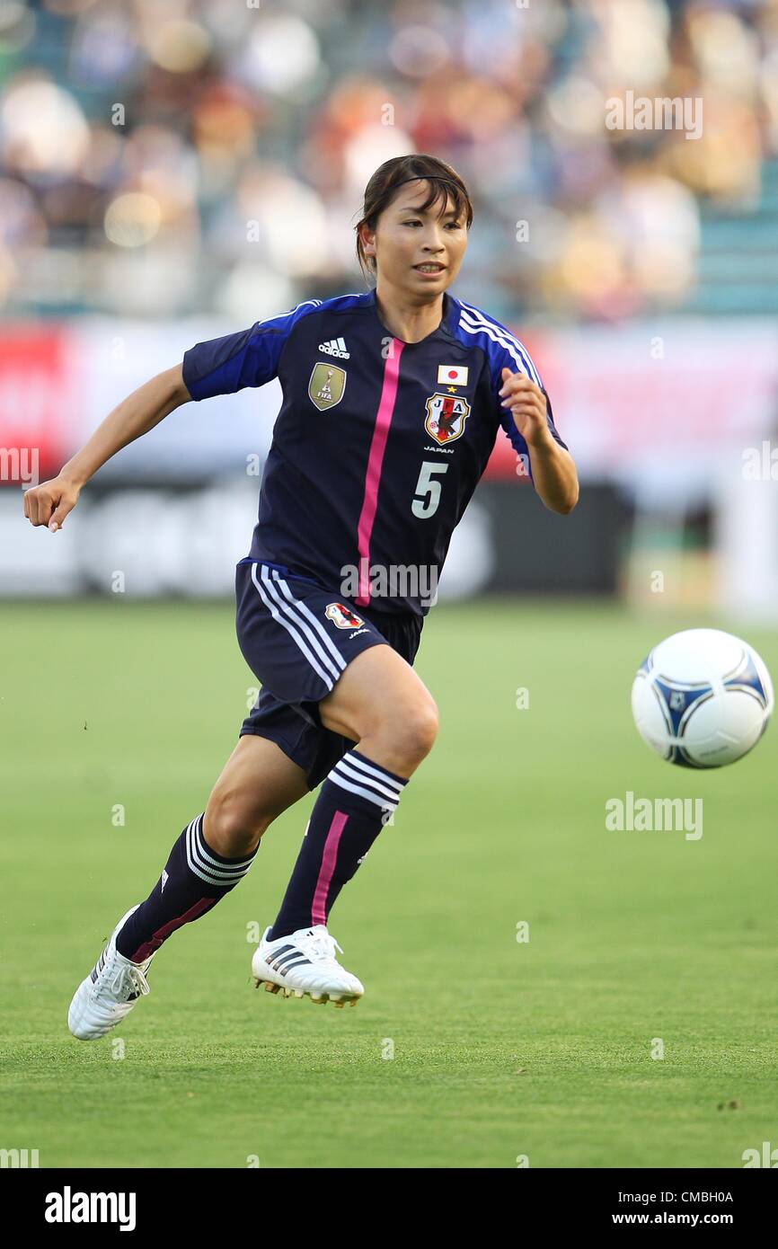 Aya Sameshima (JPN), July 11, 2012 - Football / Soccer : KIRIN ...