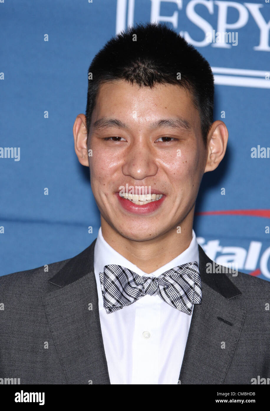 JEREMY LIN BASKETBALL PLAYER 2012 ESPYS. PRESSROOM LOS ANGELES ...