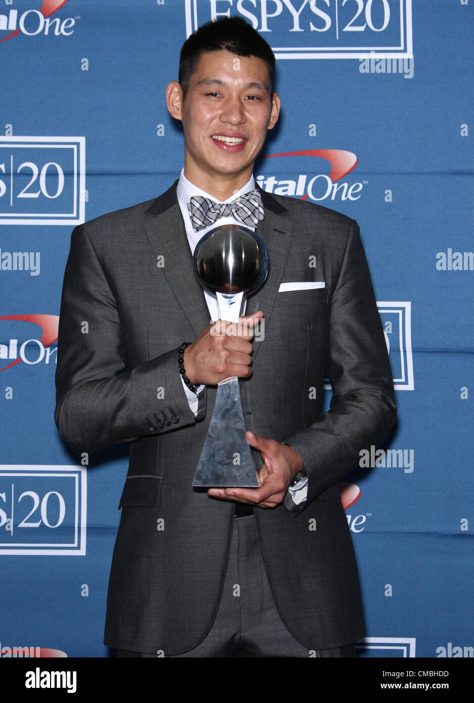 JEREMY LIN BASKETBALL PLAYER 2012 ESPYS. PRESSROOM LOS ANGELES ...