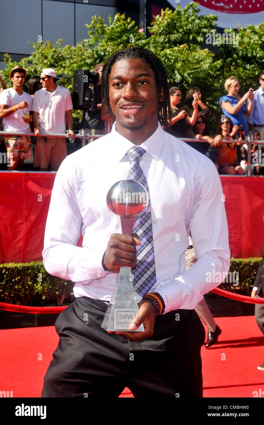 Robert Griffin III at arrivals for ESPN's 2012 ESPY Awards - ARRIVALS ...