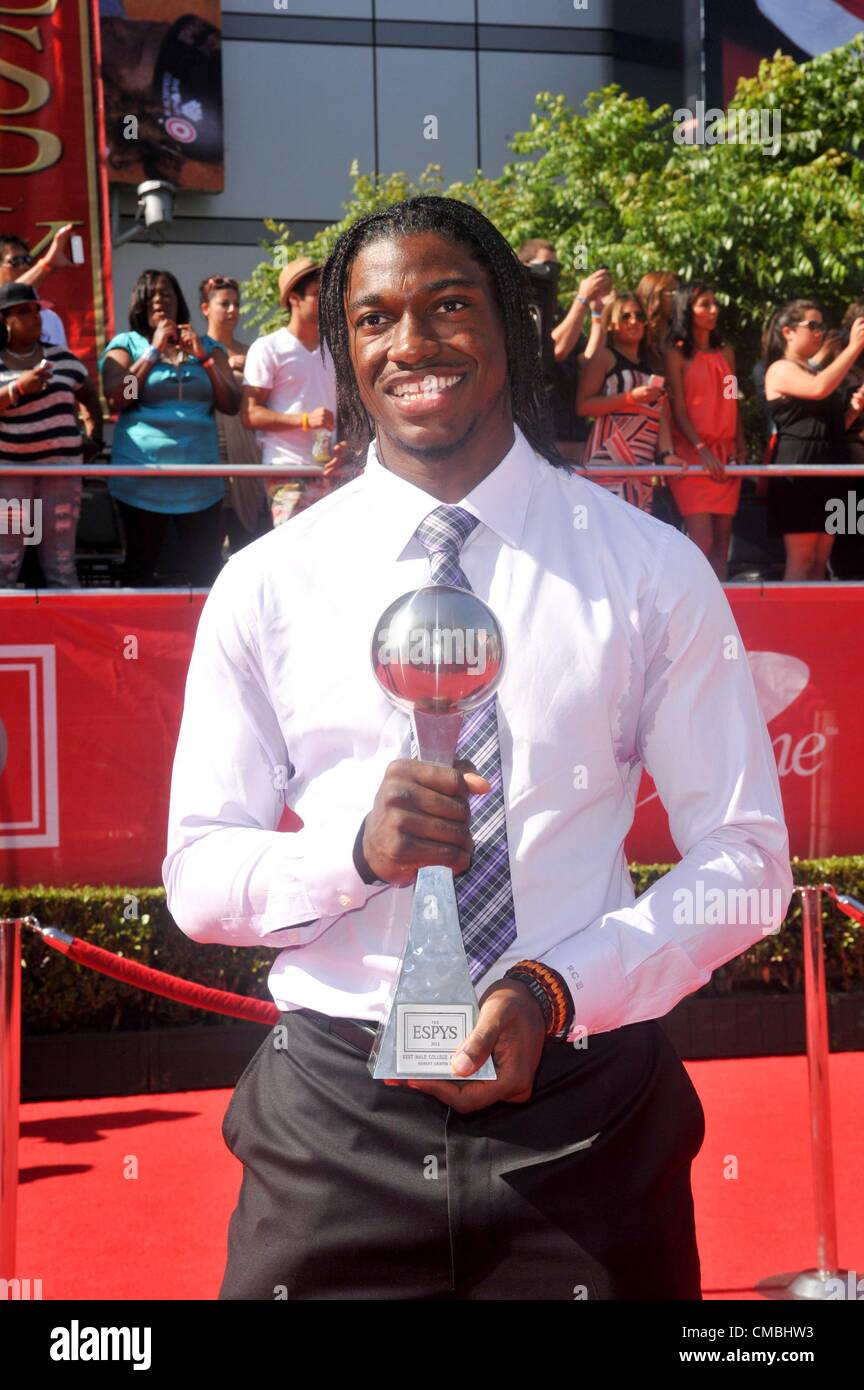 Robert Griffin III at arrivals for ESPN's 2012 ESPY Awards - ARRIVALS ...