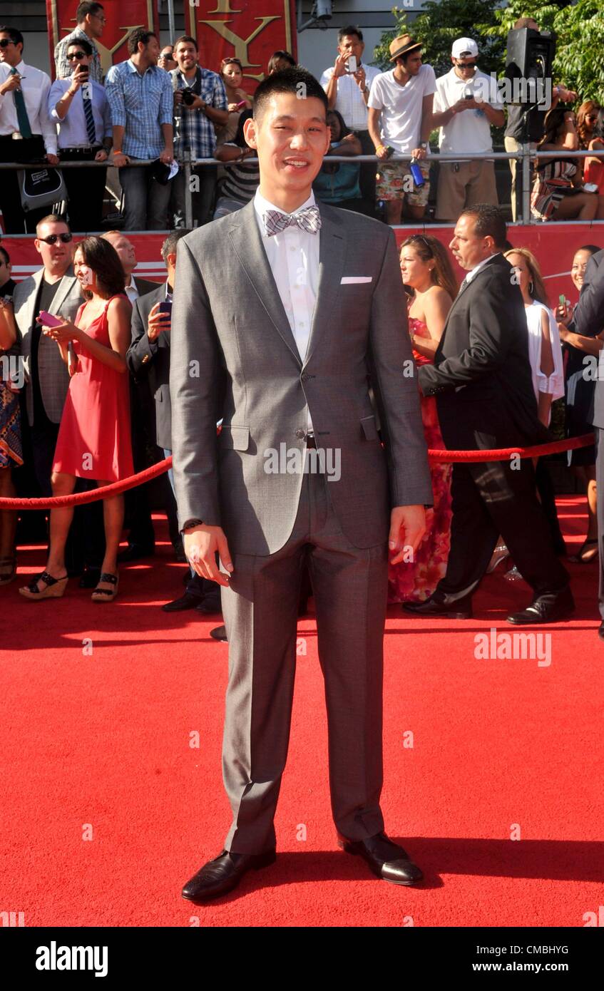 Jeremy Lin at arrivals for ESPN's 2012 ESPY Awards - ARRIVALS, Nokia ...