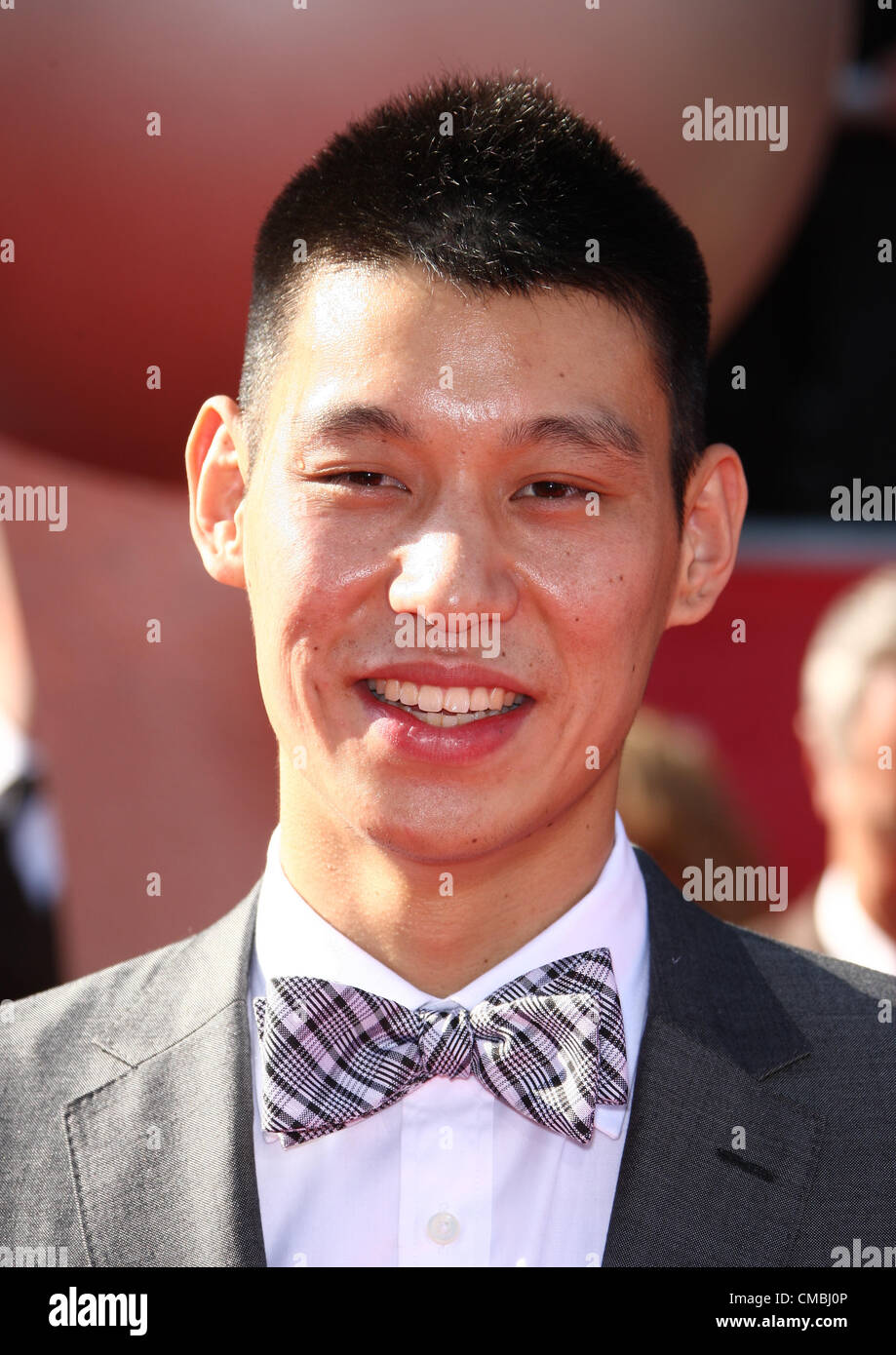 JEREMY LIN 2012 ESPYS. ARRIVALS LOS ANGELES CALIFORNIA USA 11 July 2012 ...