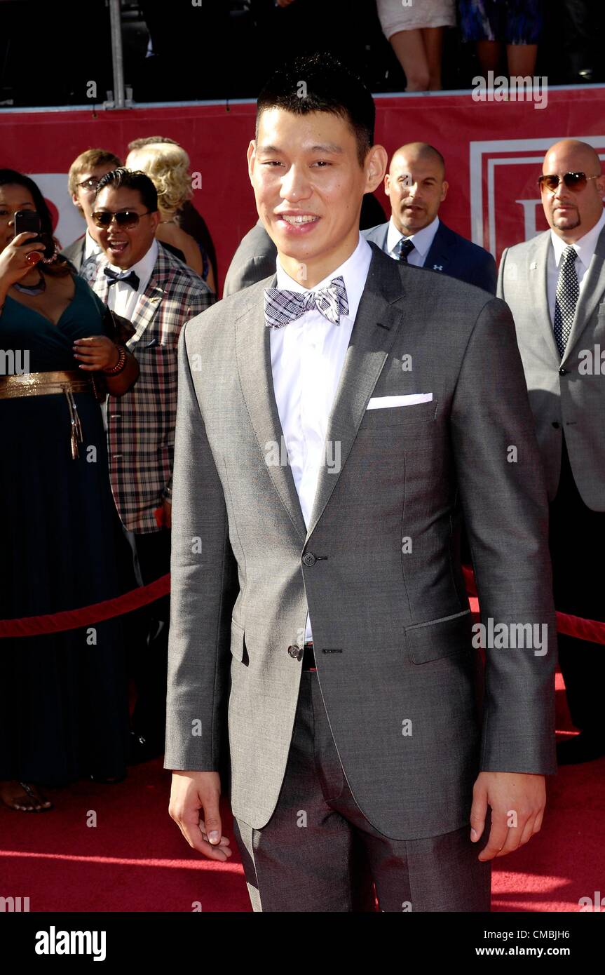 Jeremy Lin at arrivals for ESPN's 2012 ESPY Awards - ARRIVALS, Nokia ...