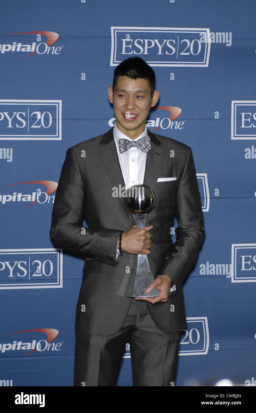 July 12, 2012 - Hollywood, California, U.S. - Jeremy Lin during the ...