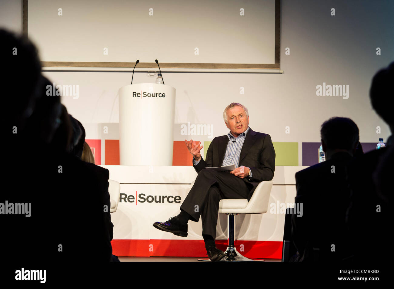 12th July 2012 Jonathan Dimbleby writer and broadcaster, Re Source ...