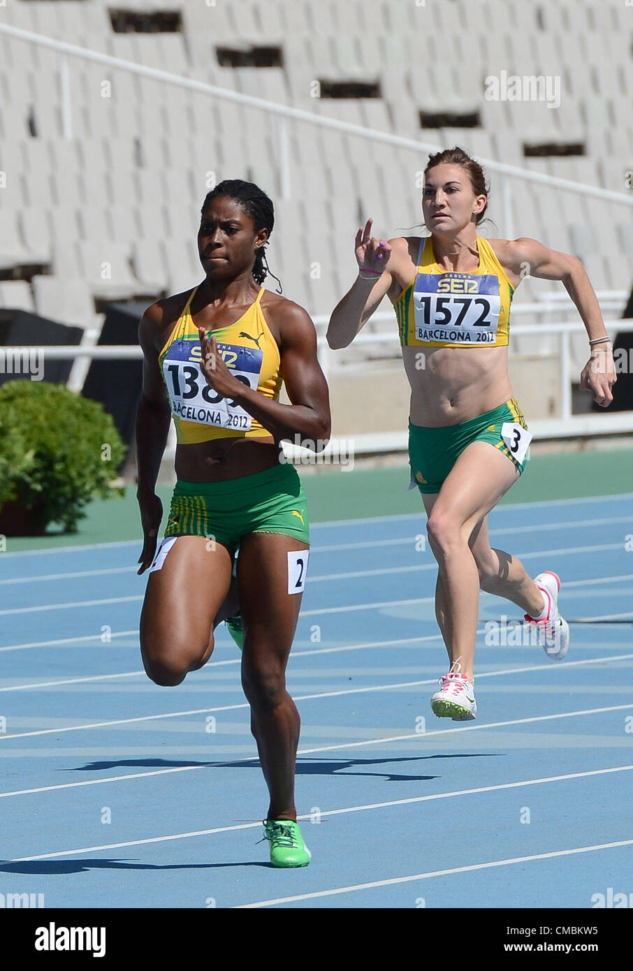 Jamaica 200m womens hi-res stock photography and images - Alamy