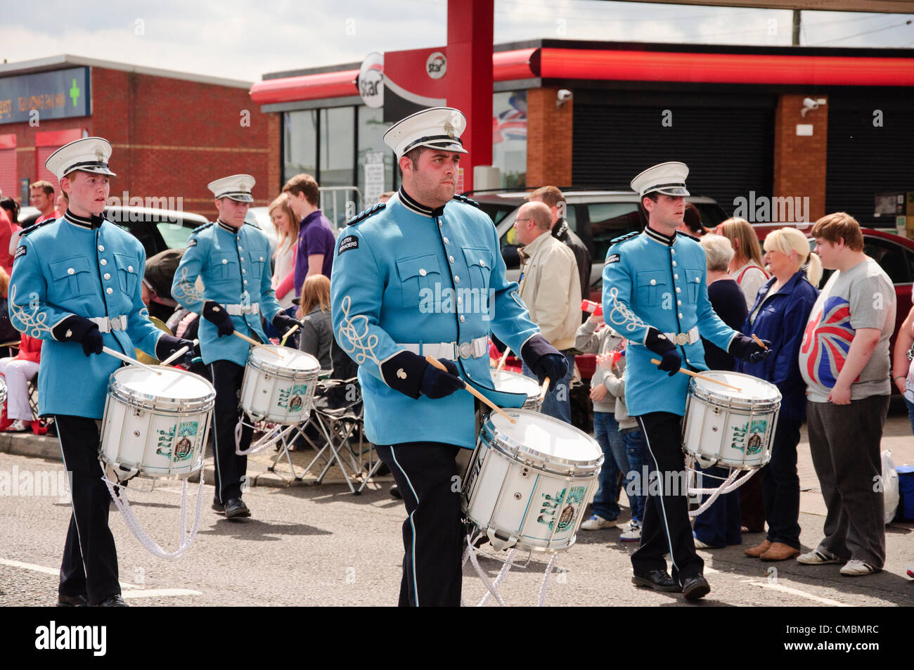 12th july parades in carrickfergus hi-res stock photography and images ...