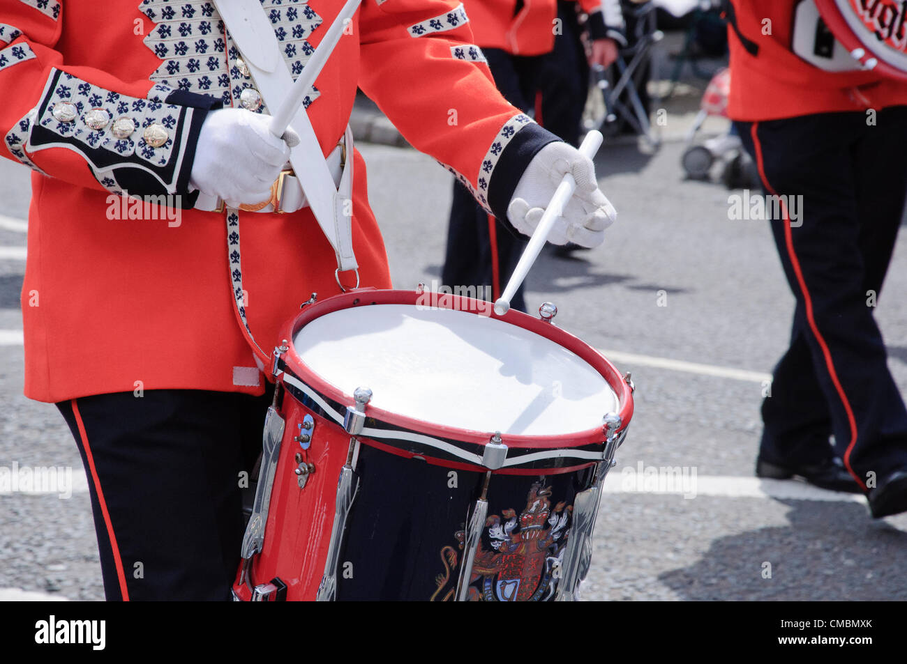 12th july parades in carrickfergus hi-res stock photography and images ...