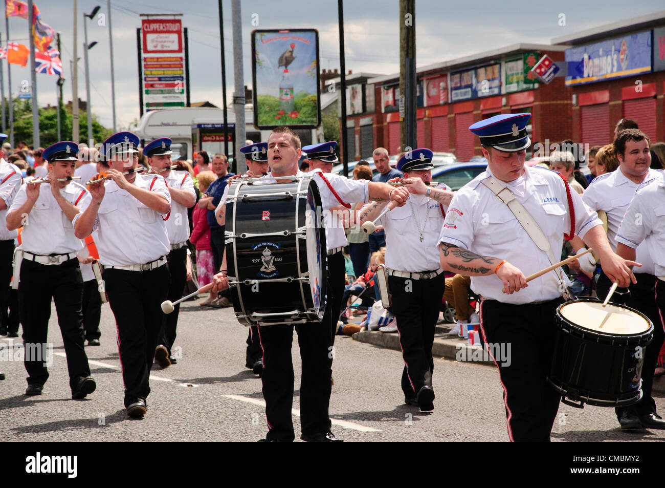 12th July Parades In Carrickfergus Northern Ireland High Resolution ...