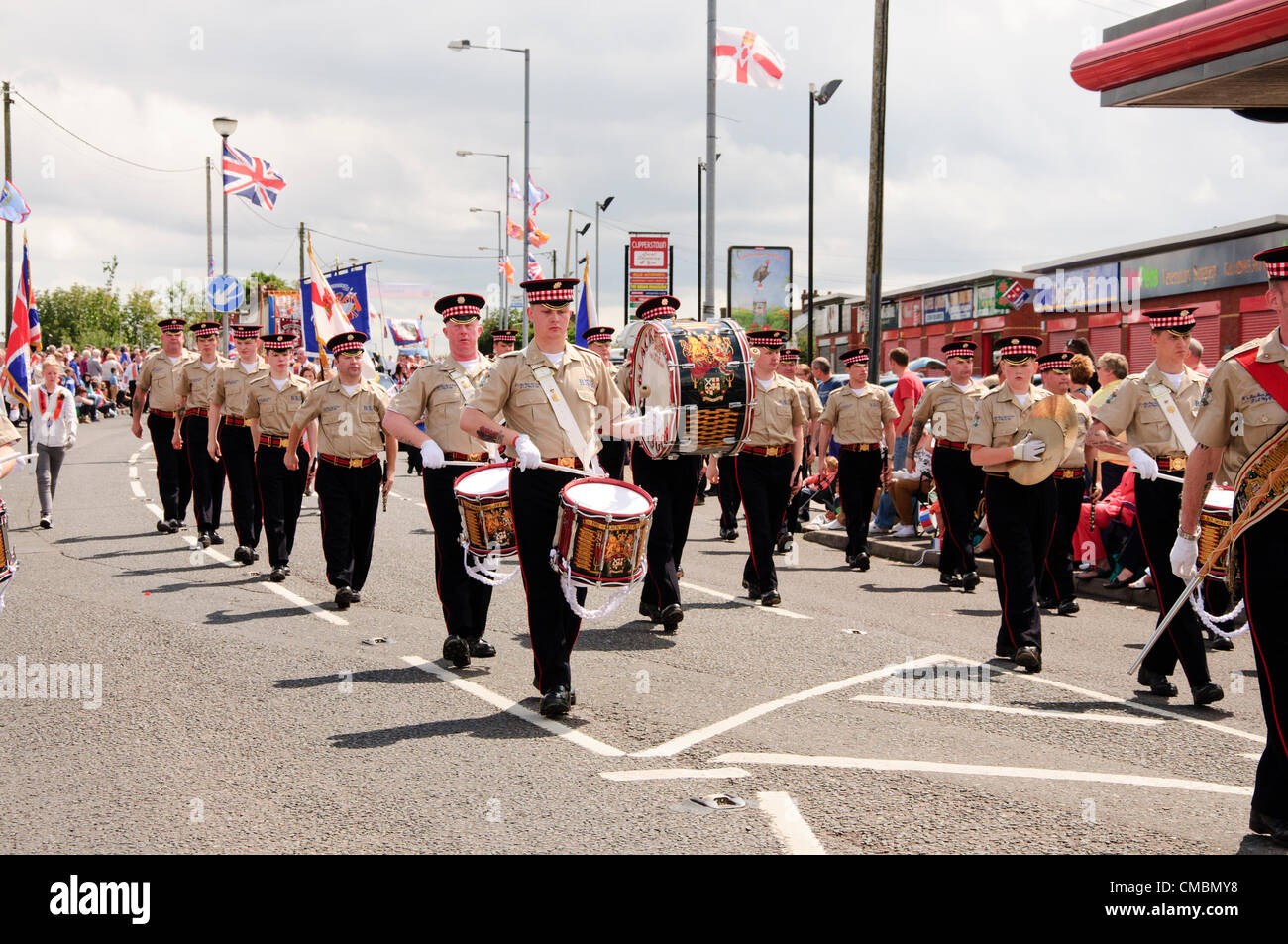 12th july parades in carrickfergus hi-res stock photography and images ...