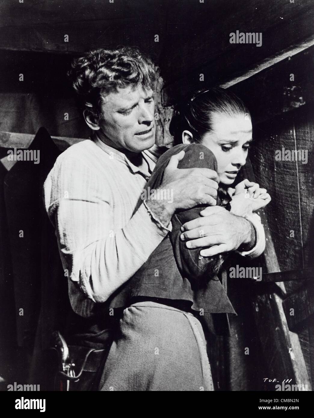 BURT LANCASTER.The Unforgiven.AKA Burton Stephen Lancaster.Supplied by ...