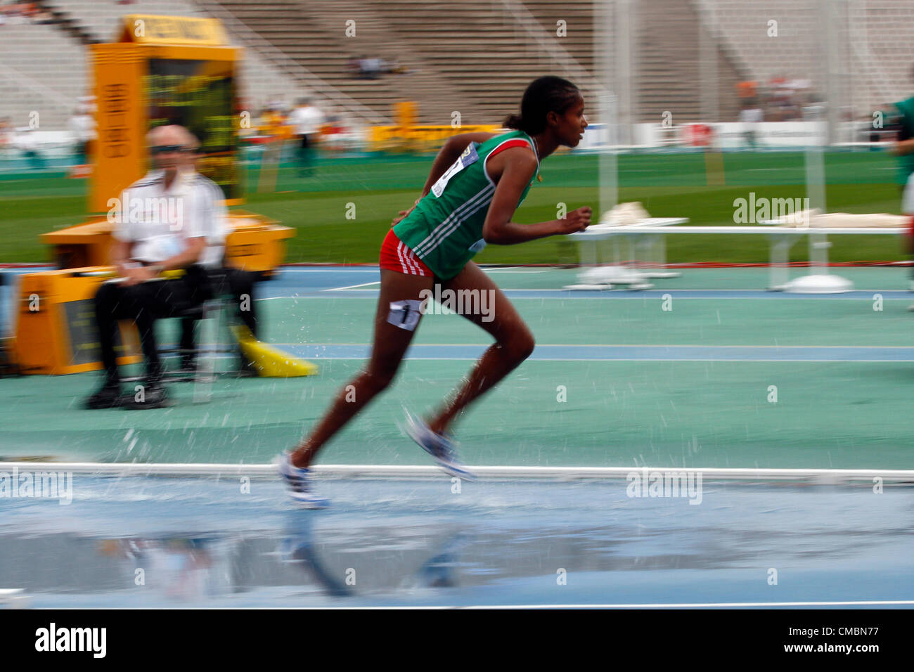 12.07.2012. Barcelona, Spain. 3000 Metres womens Steeplechase Final ...