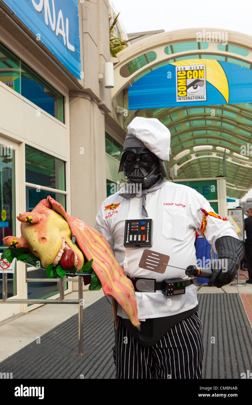 July 12, 2012 - San Diego, California, U.S - Chef Darth Vader, Michael ...