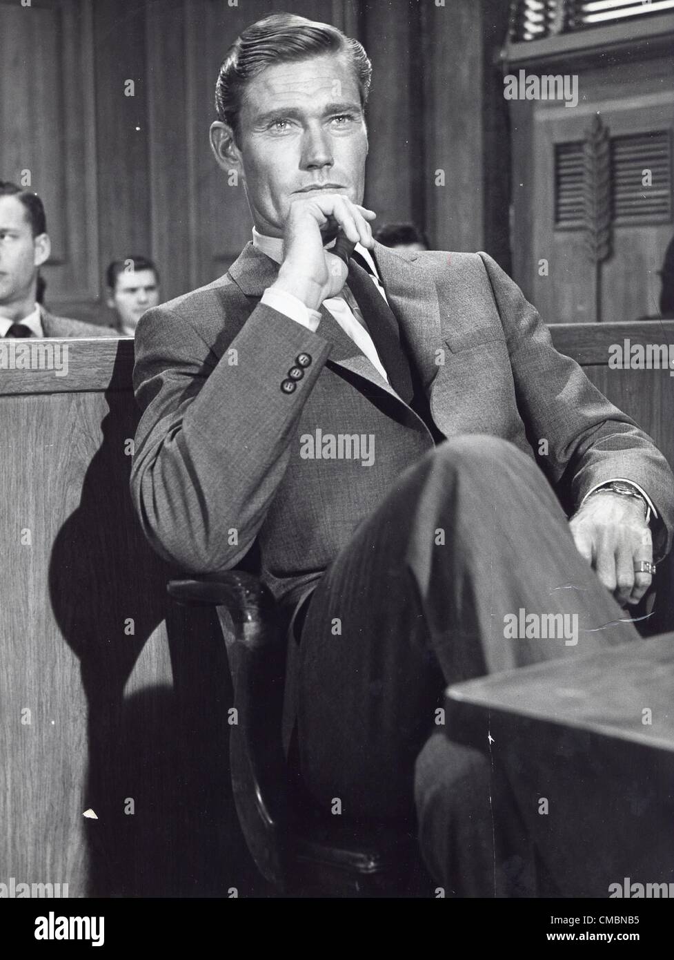 CHUCK CONNORS.AKA Kevin Joseph Aloysius Connors.Supplied by Photos inc ...