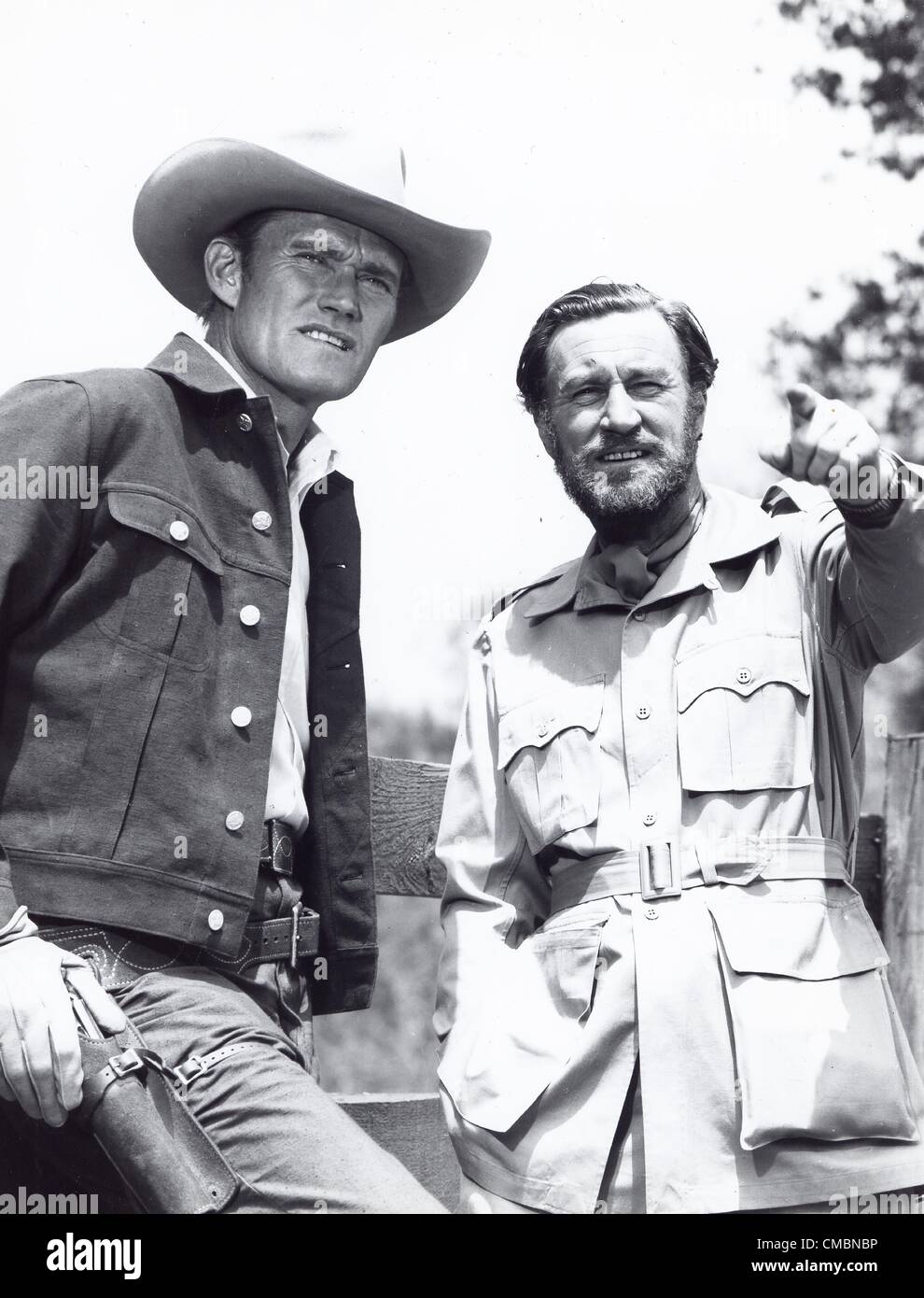 CHUCK CONNORS Ronald Howard.AKA Kevin Joseph Aloysius Connors.Supplied ...