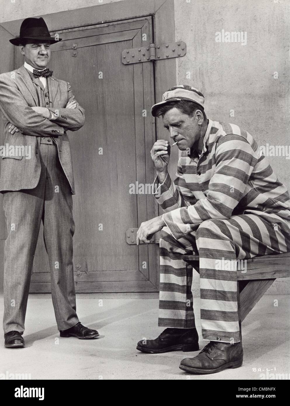 BURT LANCASTER Karl Malden.Birdman of Alcatraz.AKA Burton Stephen ...