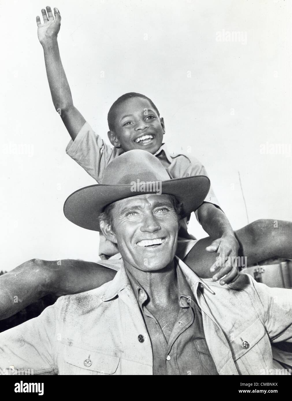 CHUCK CONNORS with Gerald Edws.AKA Kevin Joseph Aloysius Connors ...
