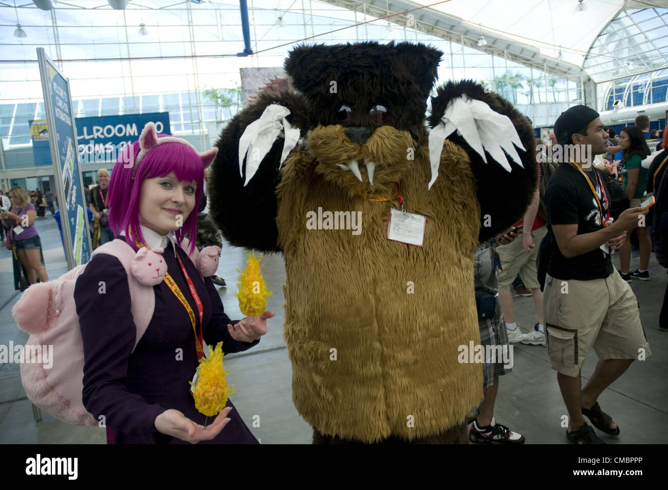 July 12, 2012 - San Diego, California, U.S. - Visitors attend the 43rd ...
