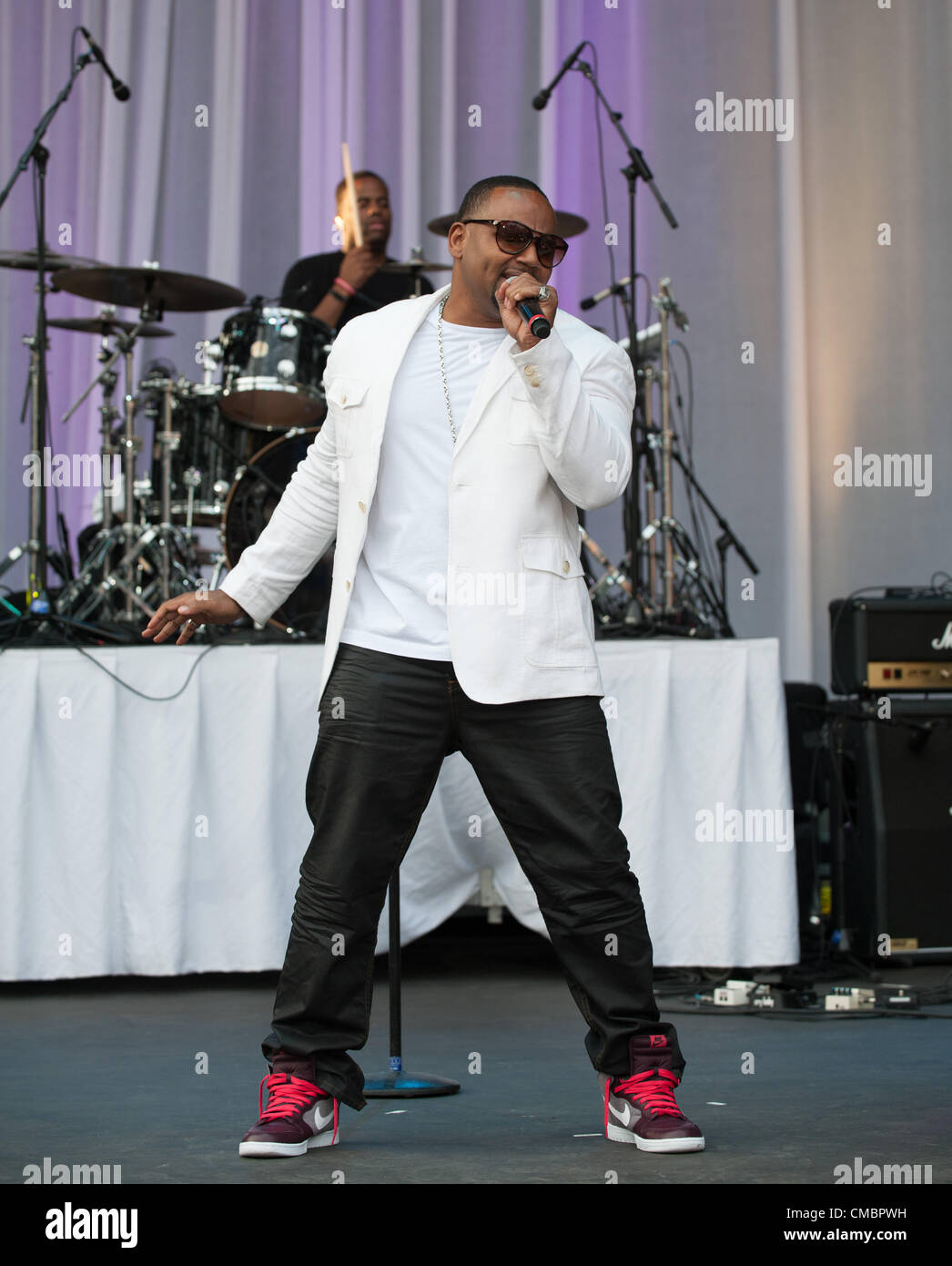 July 12, 2012 - Philadelphia, Pennsylvania, U.S - R&B singer, AVANT ...