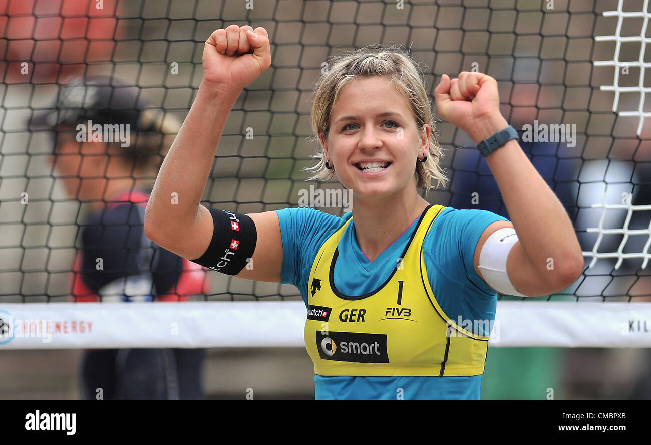 12.07.2012. Berlin, Germany. Beach-Volleyball Grand Slam 2012. The ...