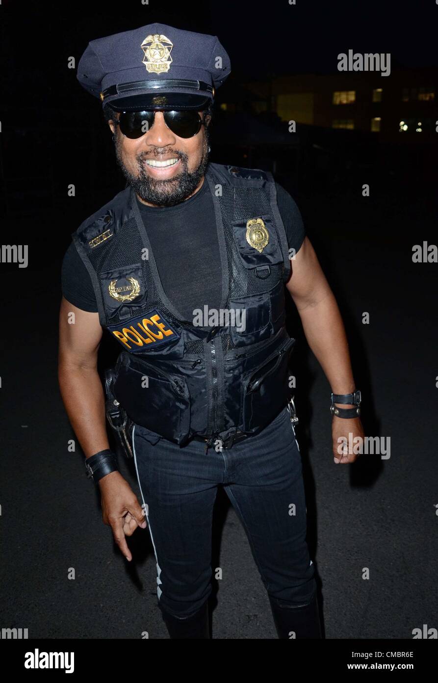 Village people ray simpson seaside summer concert series hi-res stock ...