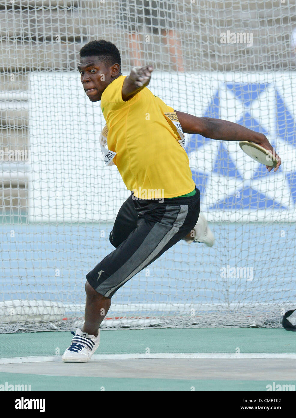 BARCELONA, Spain: Thursday 12 July 2012, Fedrick Dacres (512) of ...