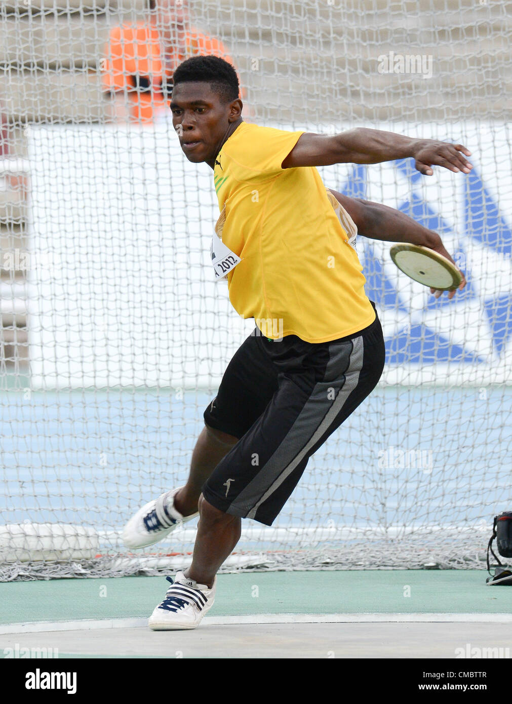 BARCELONA, Spain: Thursday 12 July 2012, Fedrick Dacres (512) of ...