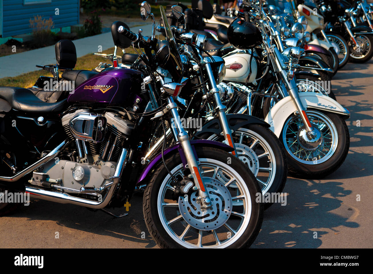 13. 07. 2012 Port Dover Ontario Canada, Friday the 13th motorcycle ...