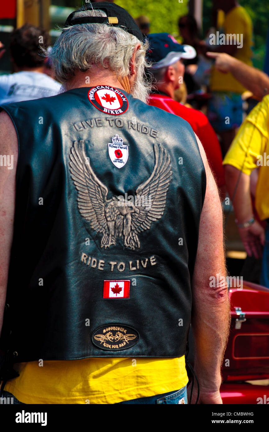 13. 07. 2012 Port Dover Ontario Canada, Friday the 13th motorcycle ...