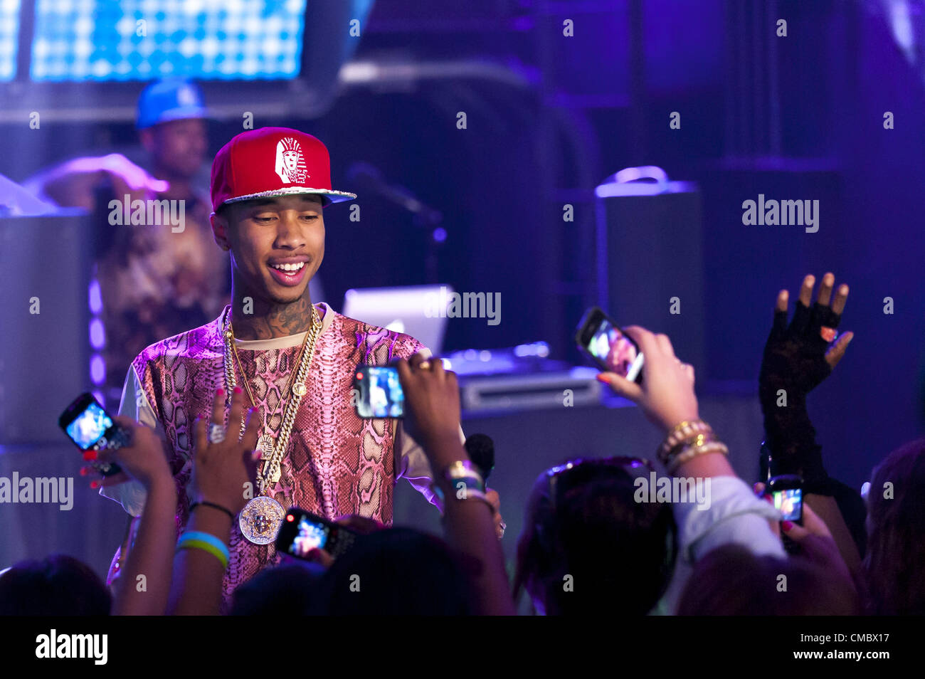 July 13, 2012 - Toronto, Ontario, Canada - American rapper TYGA ...