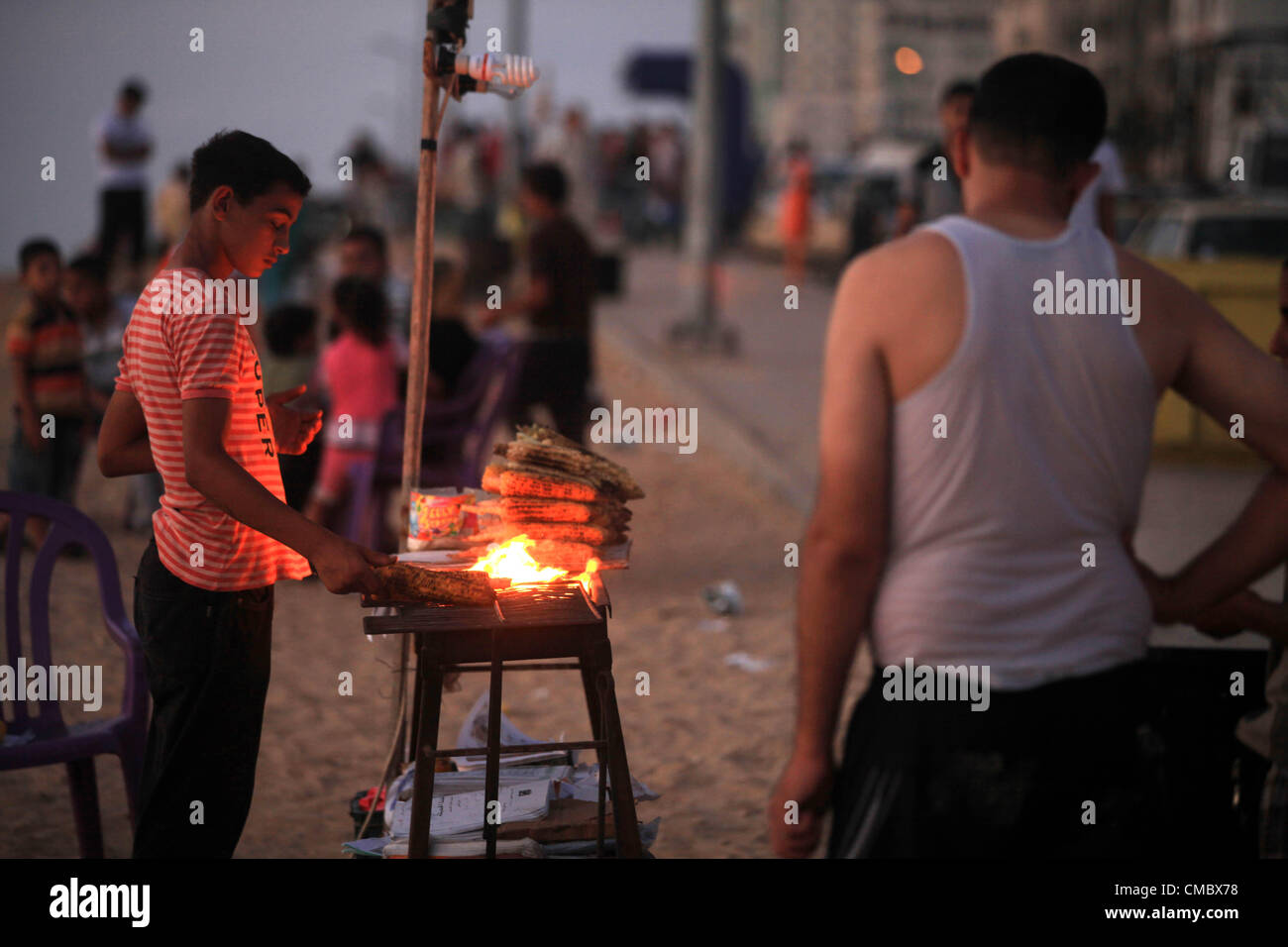 July 13, 2012 - Gaza City, Gaza Strip, Palestinian Territory - A ...