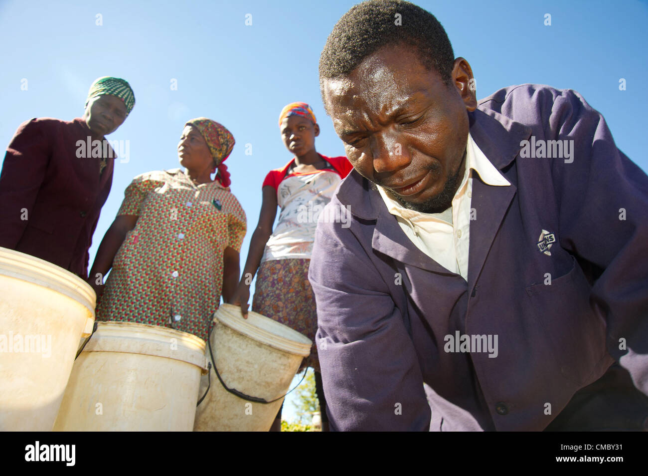 June 6, 2012 - Zibanani (Village, Zimbabwe - June 6, 2012, Mangwe ...