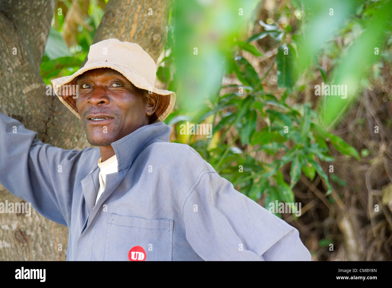 June 13, 2012 - Zimbabwe - June 13, 2012, Rushinga, Zimbabwe - A fellow ...